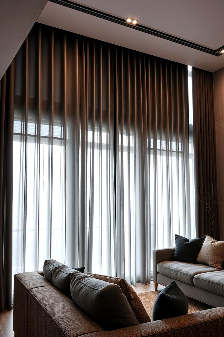 22 Living Room Curtain Ideas for Light Control and Style - Lost At E Minor