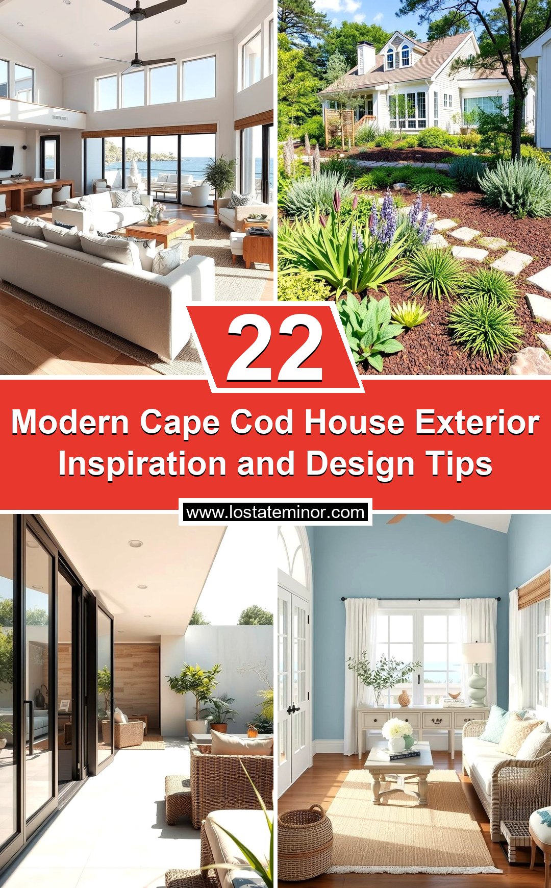 22 Modern Cape Cod House Exterior Inspiration & Design Tips - Lost At E ...