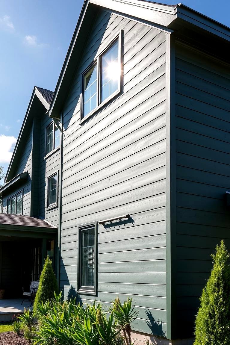 22 Dark Green Exterior Ideas to Elevate Your Home's Look - Lost At E Minor