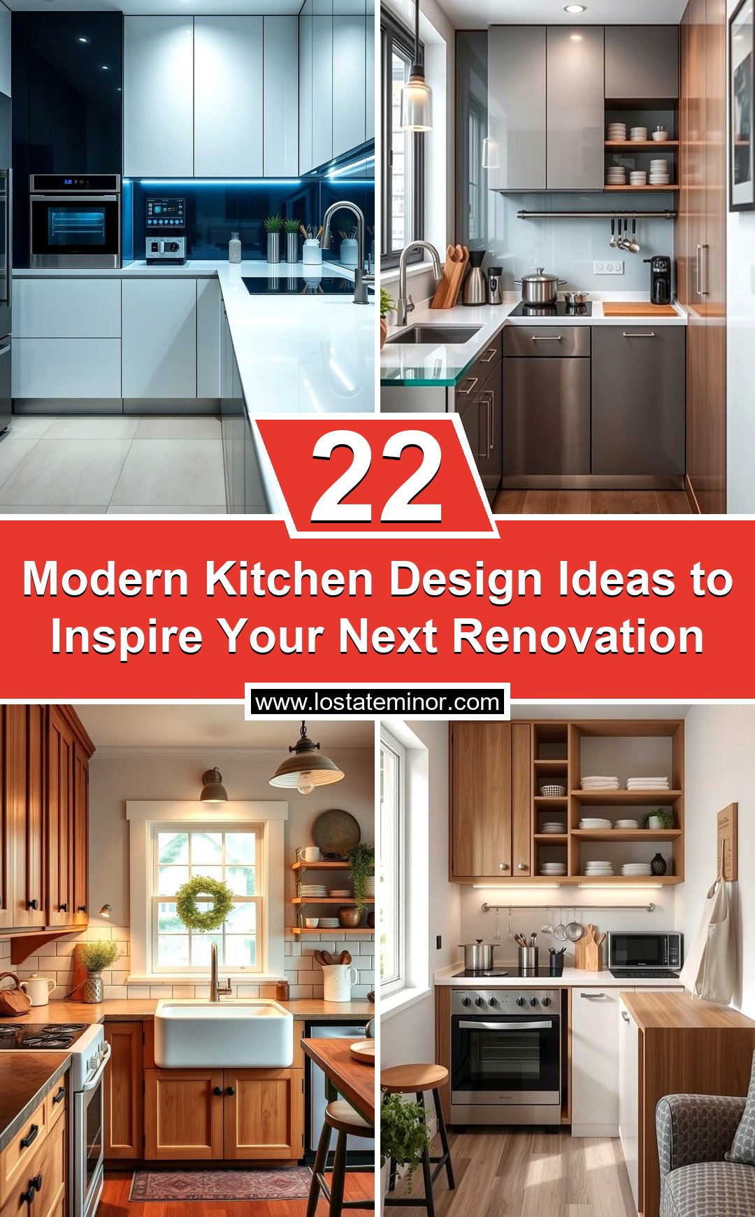 22 Modern Kitchen Design Ideas to Inspire Your Next Renovation - Lost ...