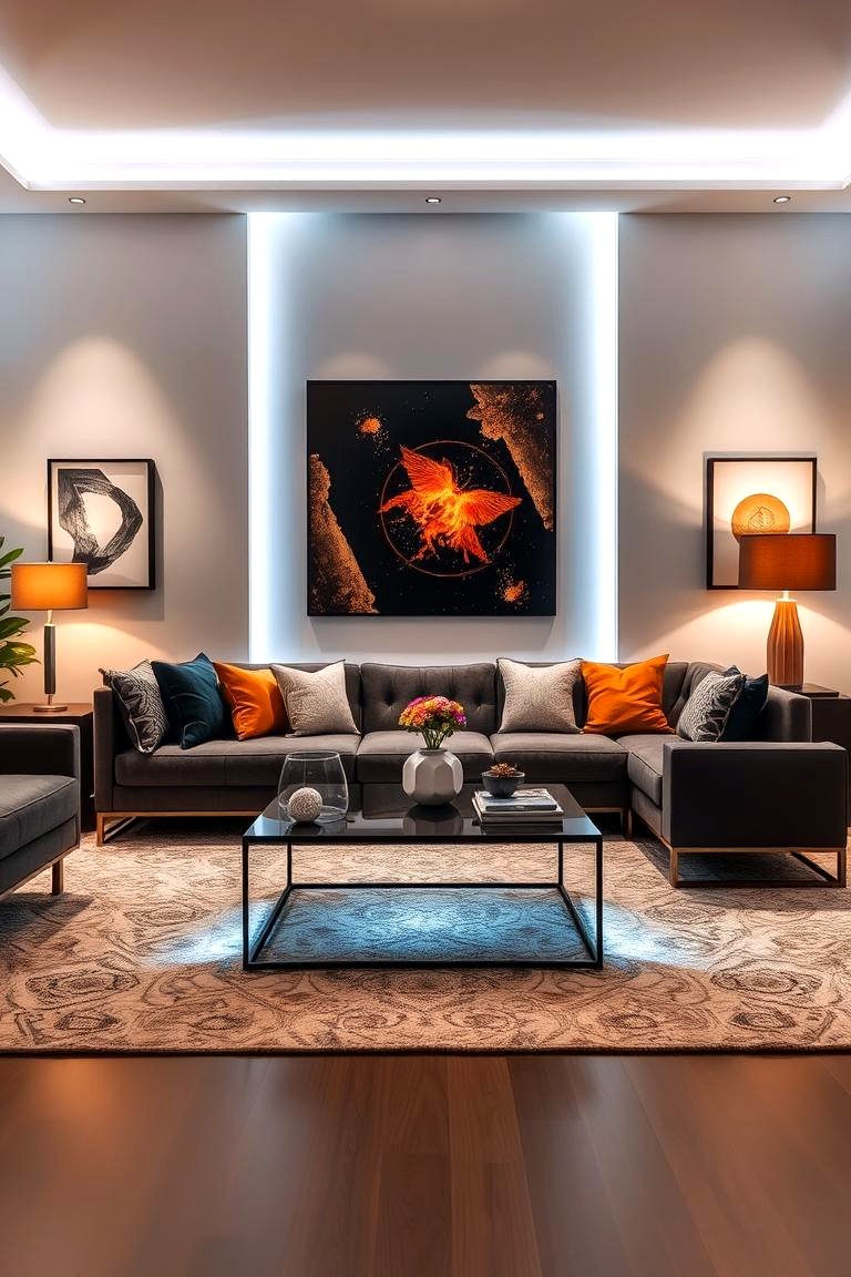 22 Aesthetic Room Ideas with LED Lights for Modern Vibes - Lost At E Minor