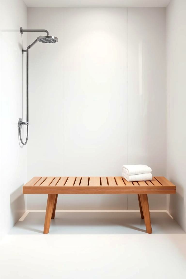 22 Shower Bench Ideas for Comfortable Bathing Spaces - Lost At E Minor