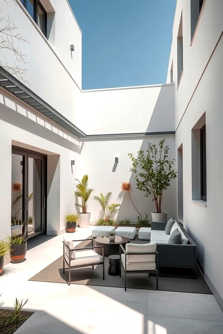 22 Serene Courtyard Ideas to Transform Your Outdoor Sanctuary - Lost At ...