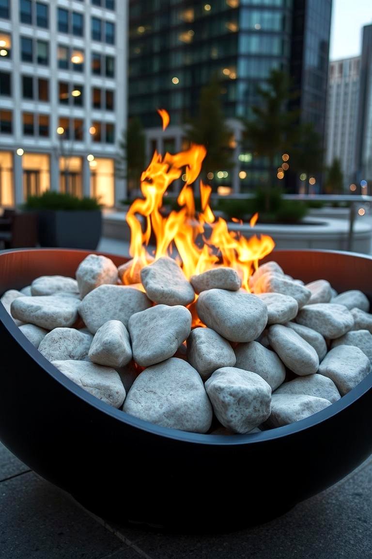 22 Stunning Rock Fire Pit Ideas for Outdoor Gatherings - Lost At E Minor