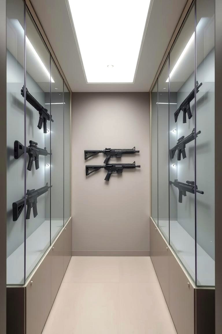 22 Secure Man Cave Gun Room Ideas for Responsible Storage - Lost At E Minor