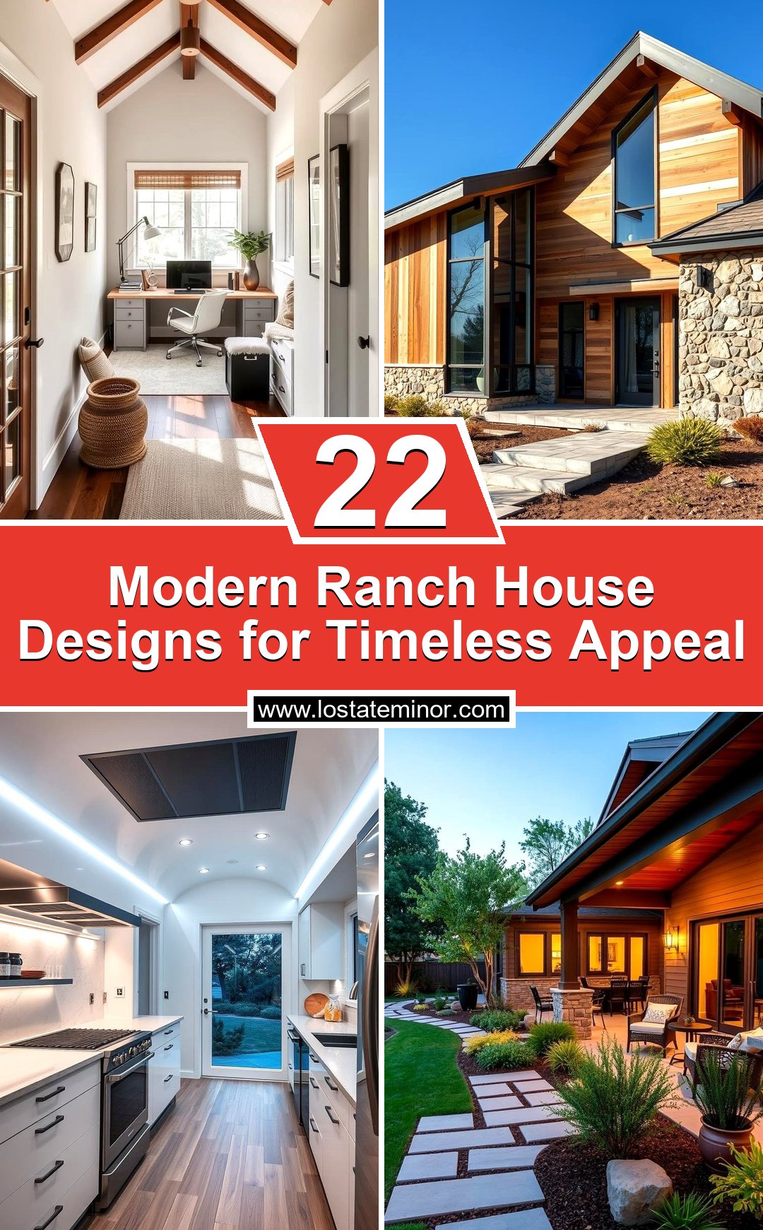 22 Modern Ranch House Designs for Timeless Appeal - Lost At E Minor
