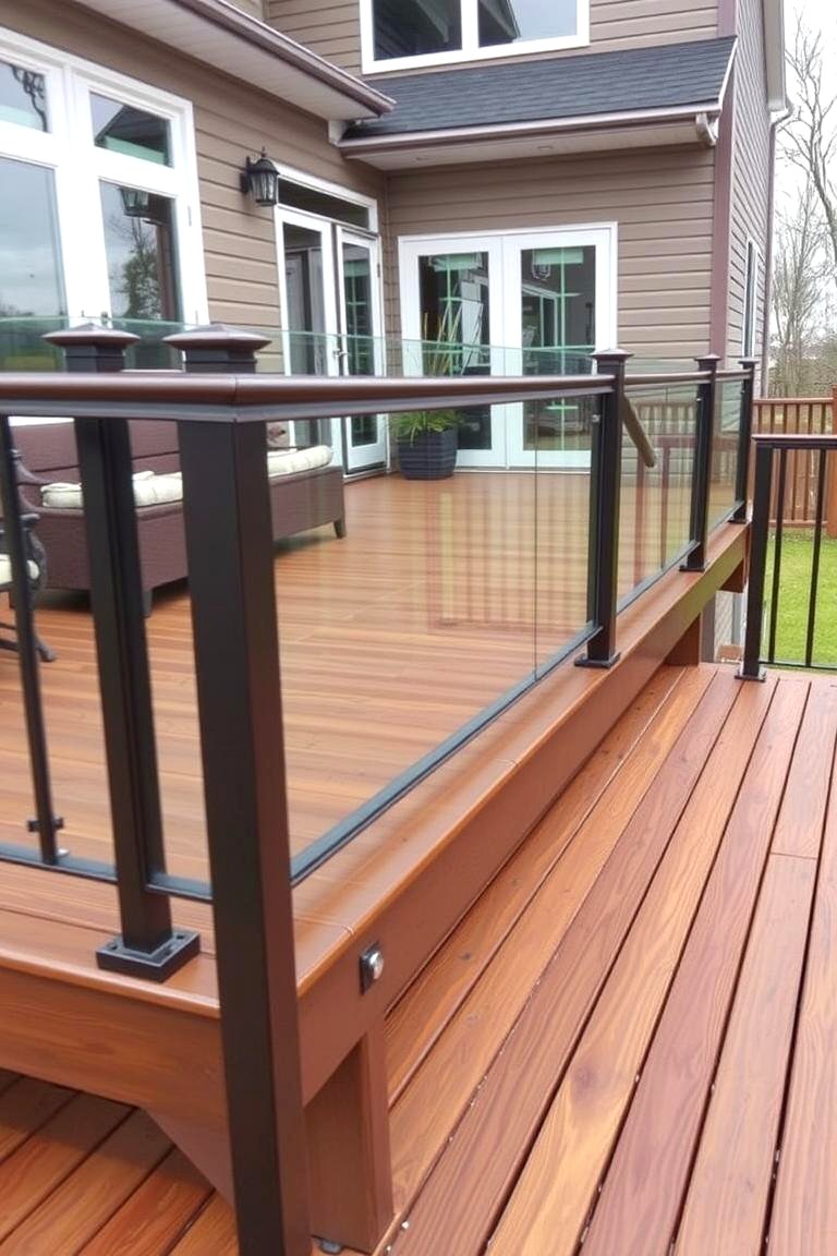 22 Stylish Deck Railing Ideas to Elevate Your Outdoor Space - Lost At E ...