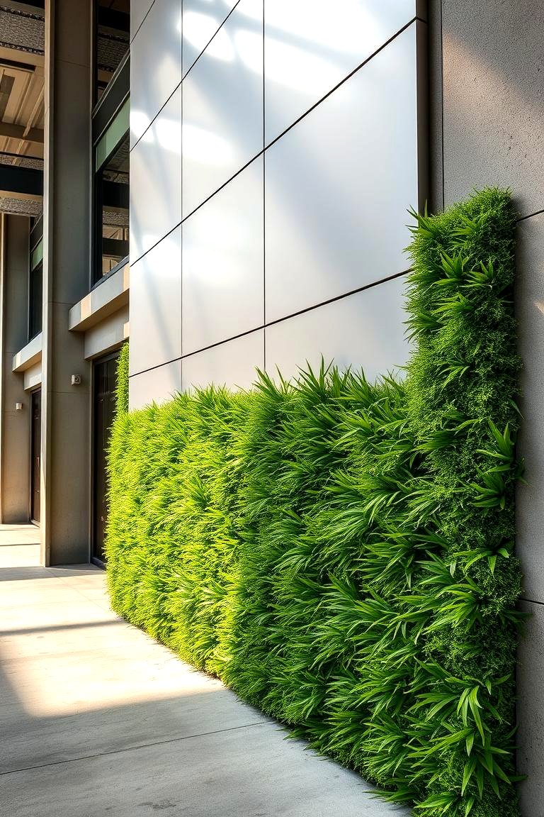 22 Artificial Grass Wall Ideas for Modern Outdoor Design - Lost At E Minor