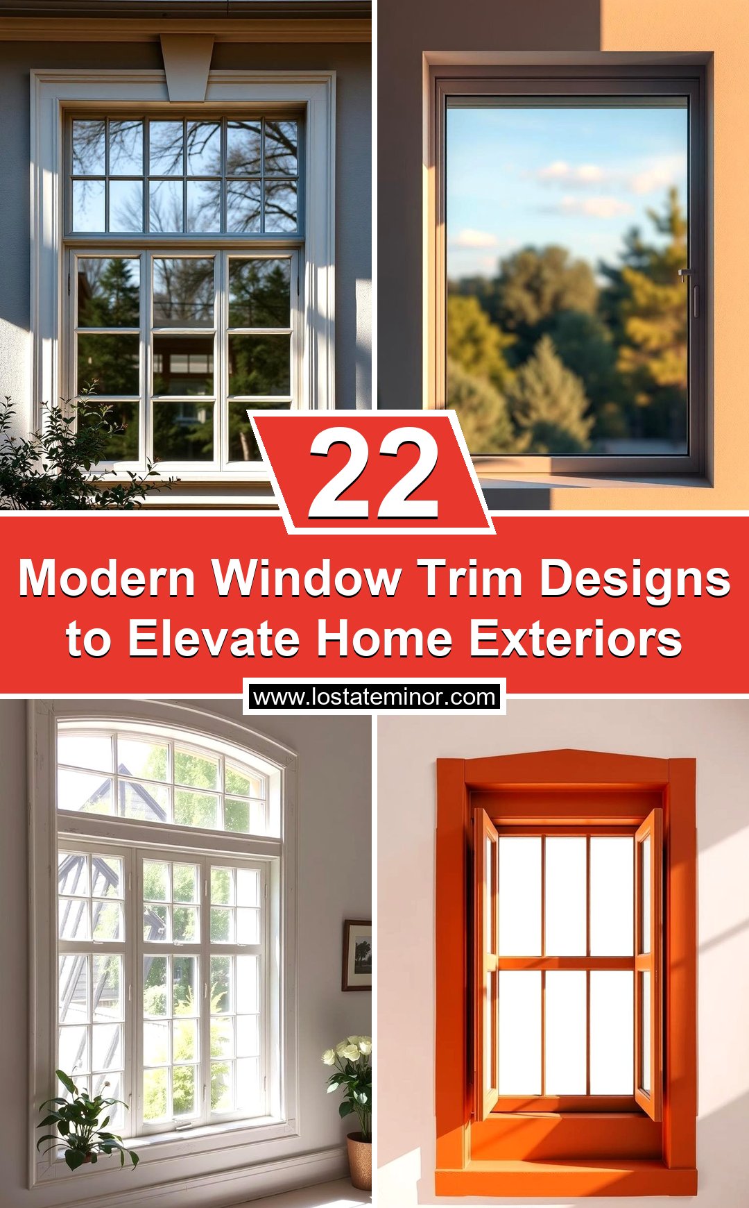 22 Modern Window Trim Designs to Elevate Home Exteriors - Lost At E Minor