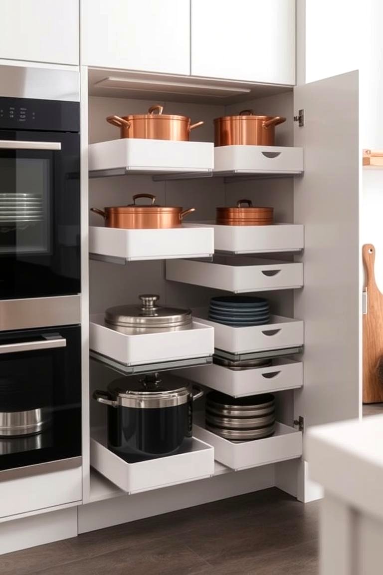 22 Smart Pots and Pans Storage Solutions for Your Kitchen - Lost At E Minor