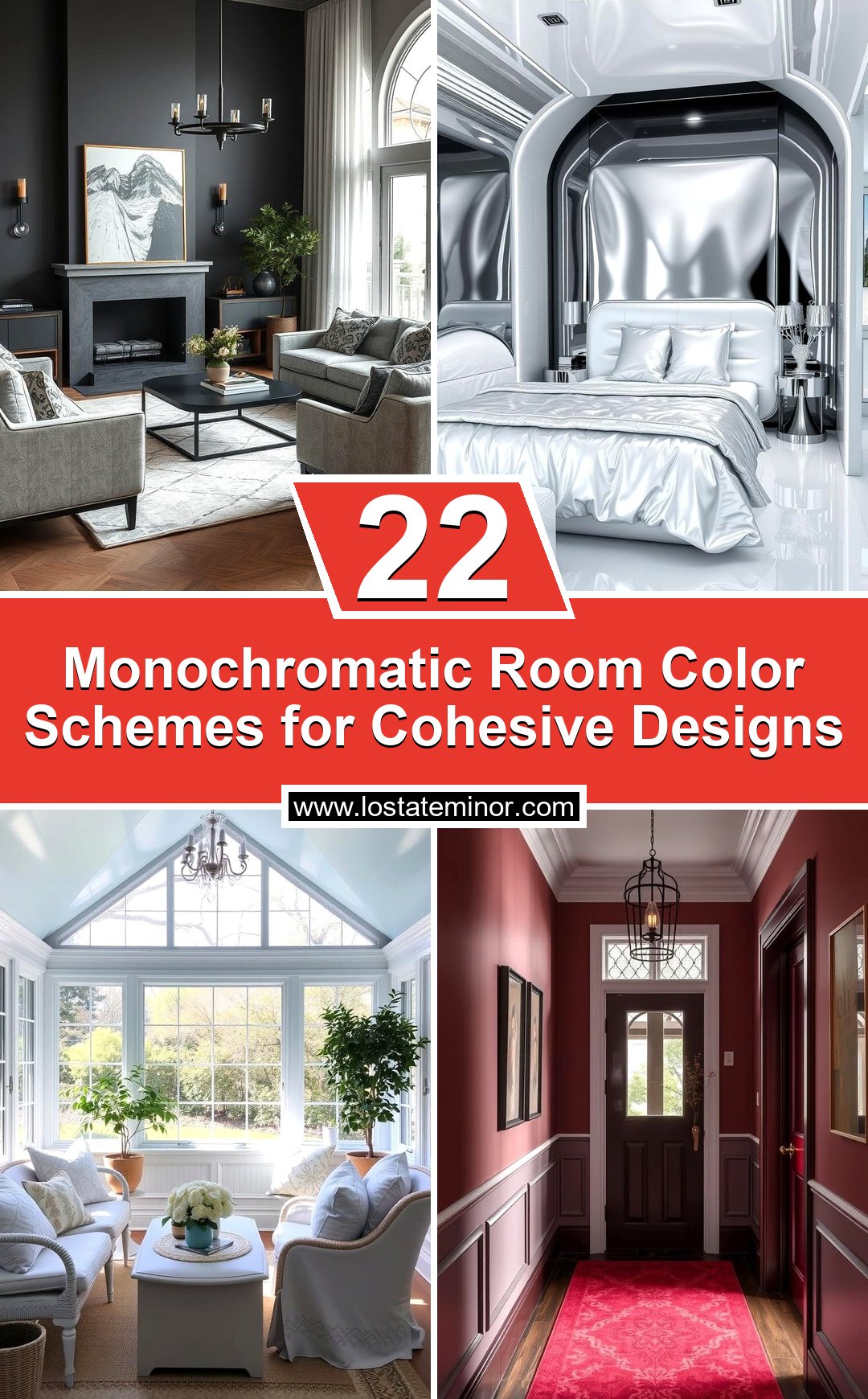 22 Monochromatic Room Color Schemes for Cohesive Designs - SavePini