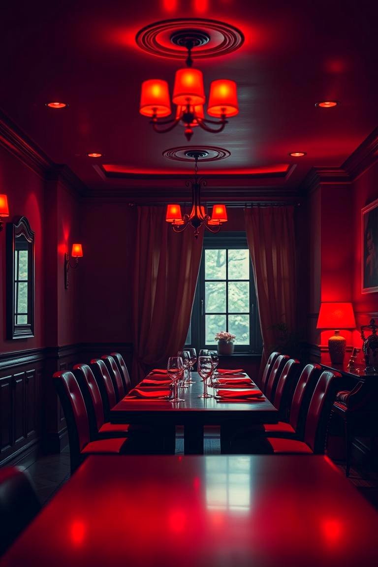 22 Inviting Red Dining Room Ideas for Memorable Meals - Lost At E Minor