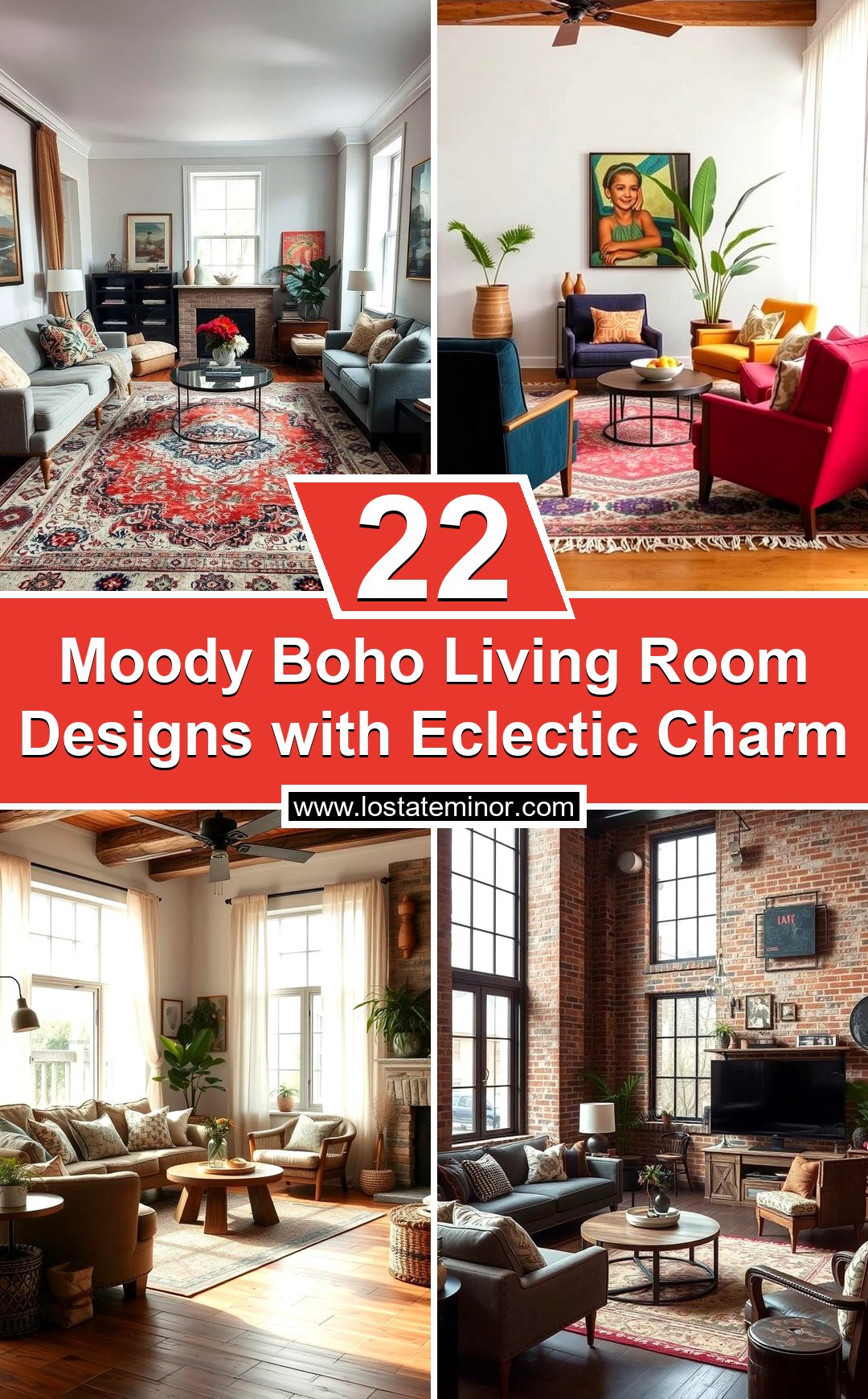 22 Moody Boho Living Room Designs with Eclectic Charm - Lost At E Minor