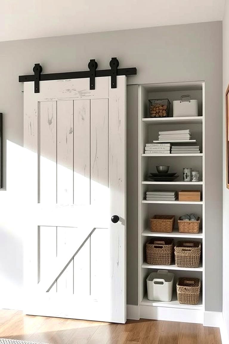 22 Barn Door Ideas for Functional Farmhouse Style - Lost At E Minor