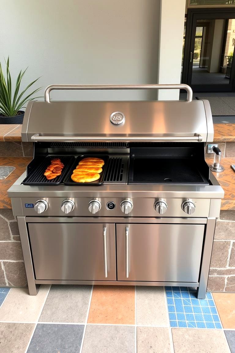 22 Sizzling BBQ Island Ideas for Your Outdoor Cooking Oasis - Lost At E ...