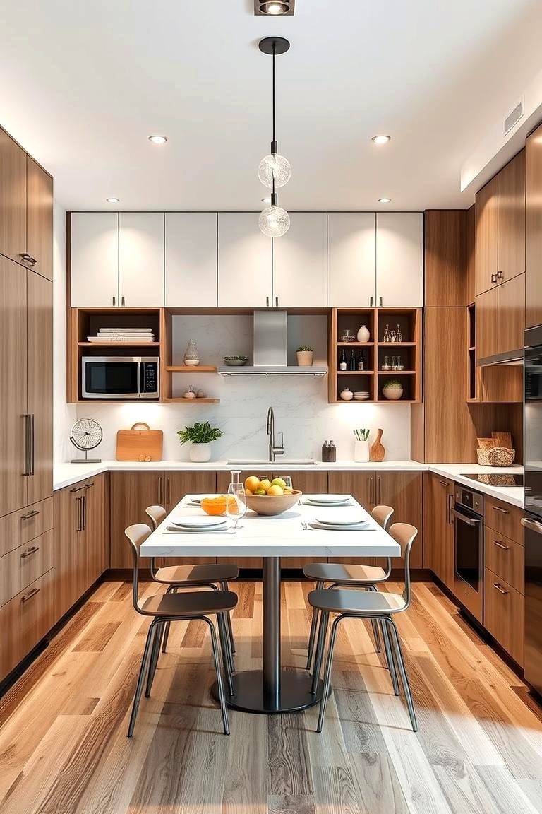 22 Smart Kitchen Layout Ideas for Optimal Space Utilization - Lost At E ...