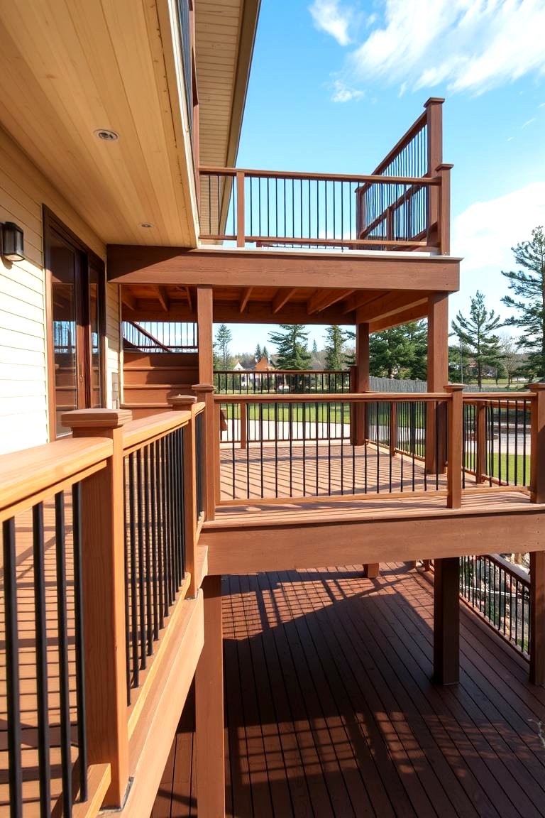 22 Stylish Deck Railing Ideas to Elevate Your Outdoor Space - Lost At E ...