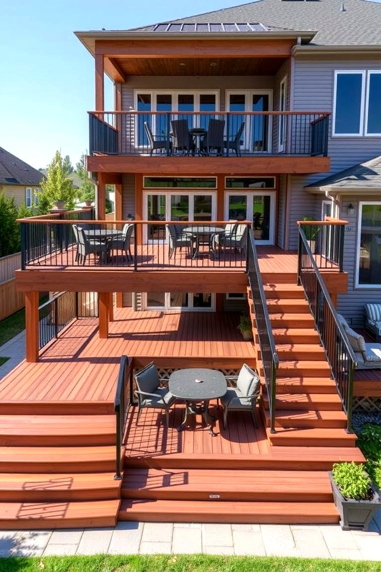 22 Amazing Large Deck Ideas for Entertaining and Outdoor Relaxation ...