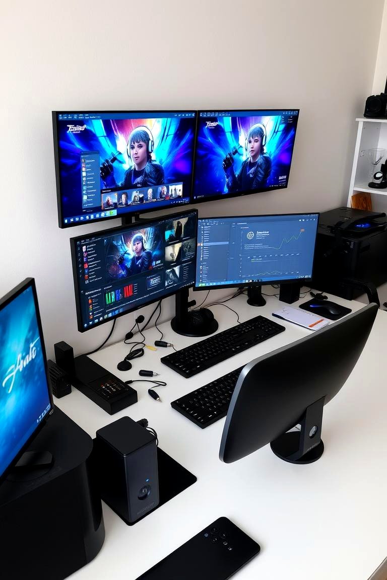 22 Professional Streaming Setup Ideas for Content Creators at Home ...