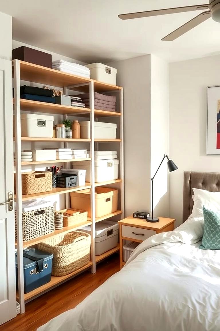 22 Creative Bedroom Shelving Ideas for Storage & Style - Lost At E Minor