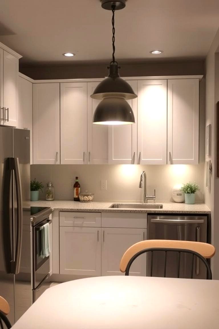 22 Effective Small Kitchen Lighting Ideas to Brighten Your Space - Lost ...