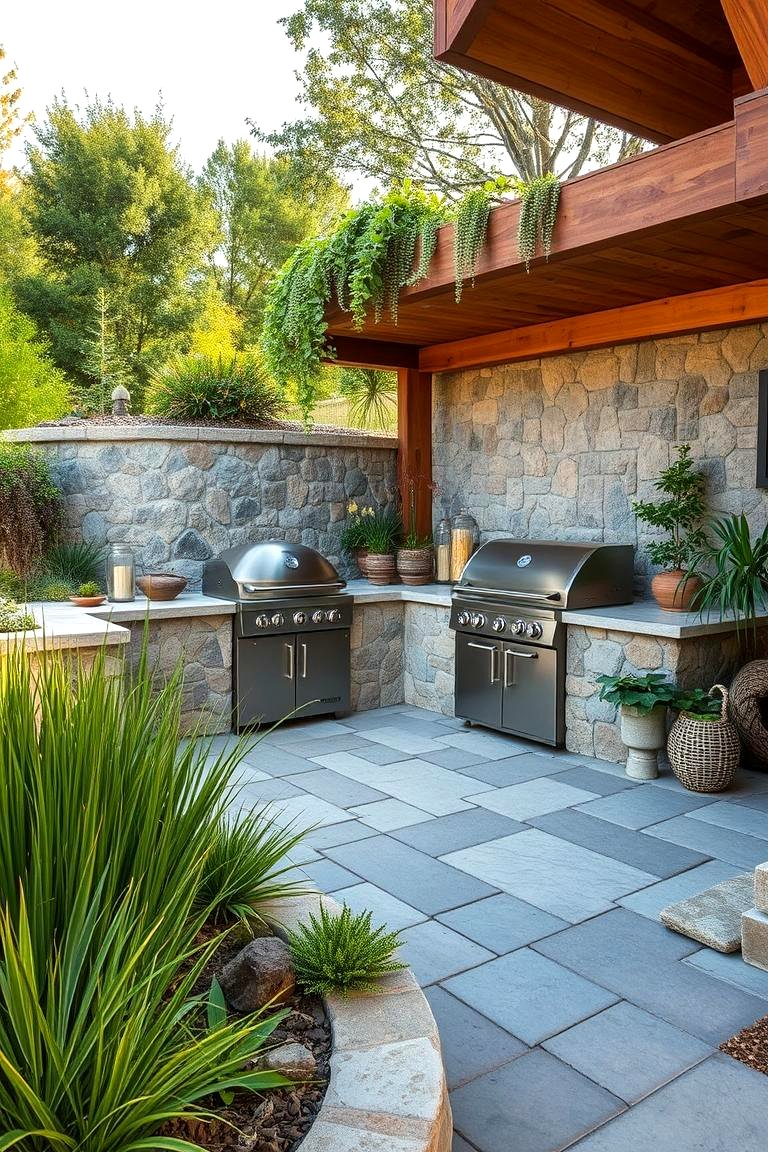 22 BBQ Area Ideas for Ultimate Outdoor Entertaining - Lost At E Minor
