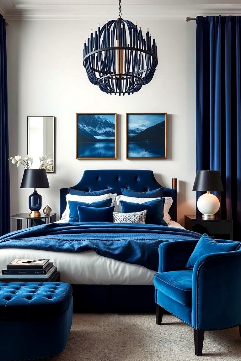 22 Tranquil Blue Bedroom Ideas for Relaxing Sleep Spaces - Lost At E Minor