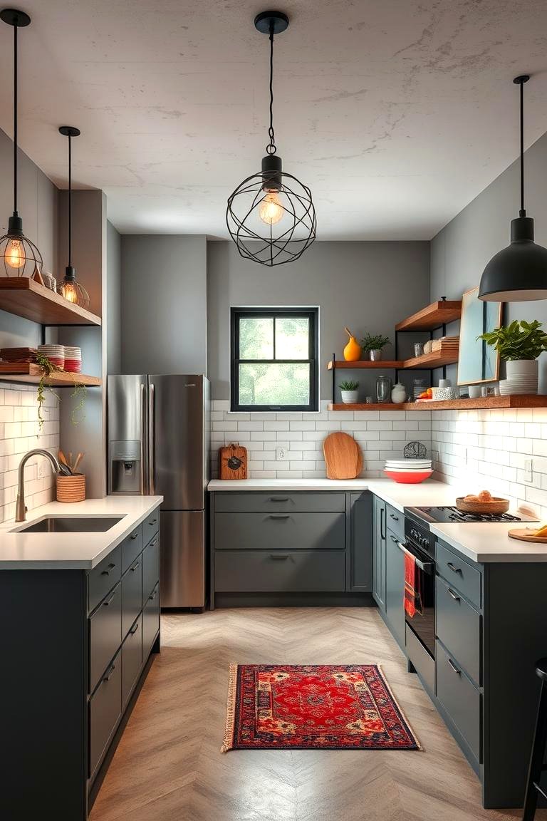 Industrial Kitchen Ideas with Utilitarian Style & Function - Lost At E ...