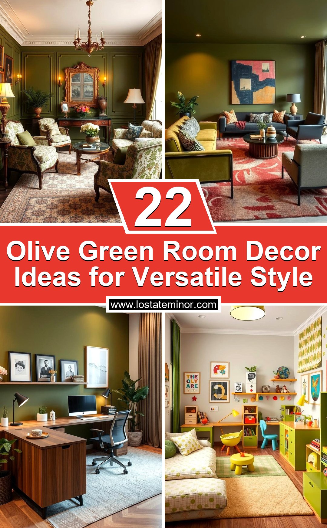 22 Olive Green Room Decor Ideas for Versatile Style - Lost At E Minor