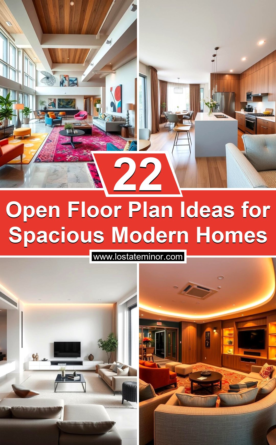 22 Open Floor Plan Ideas for Spacious Modern Homes - Lost At E Minor