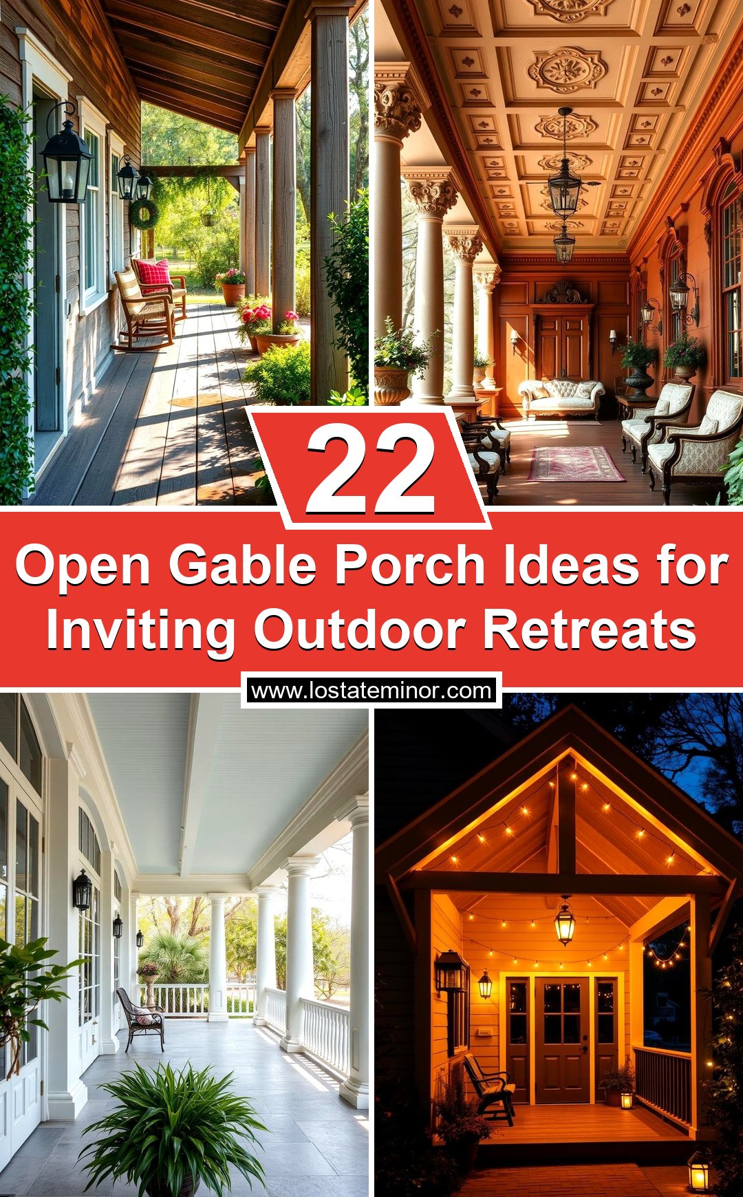 22 Open Gable Porch Ideas for Inviting Outdoor Retreats - Lost At E Minor