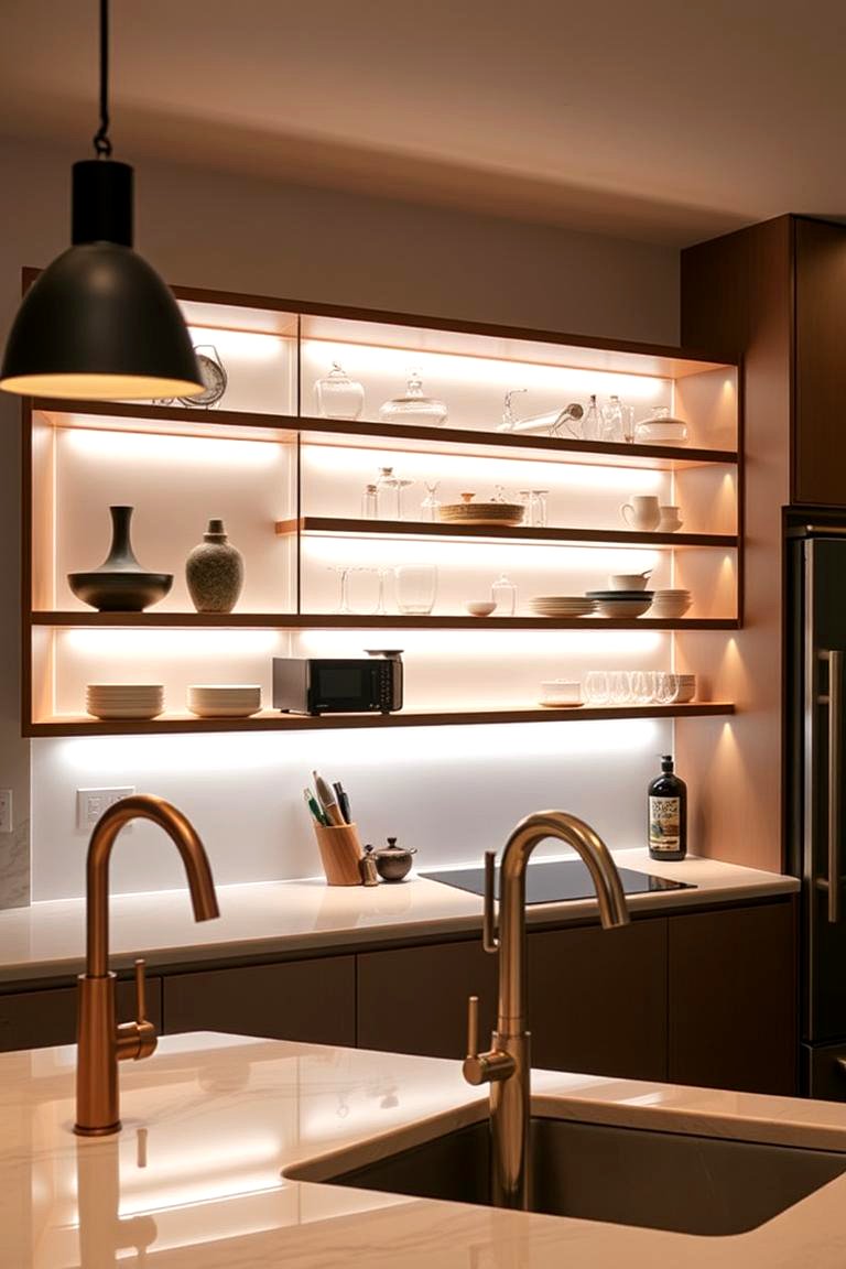 22 Open Shelving Kitchen Ideas for Stylish Storage - Lost At E Minor
