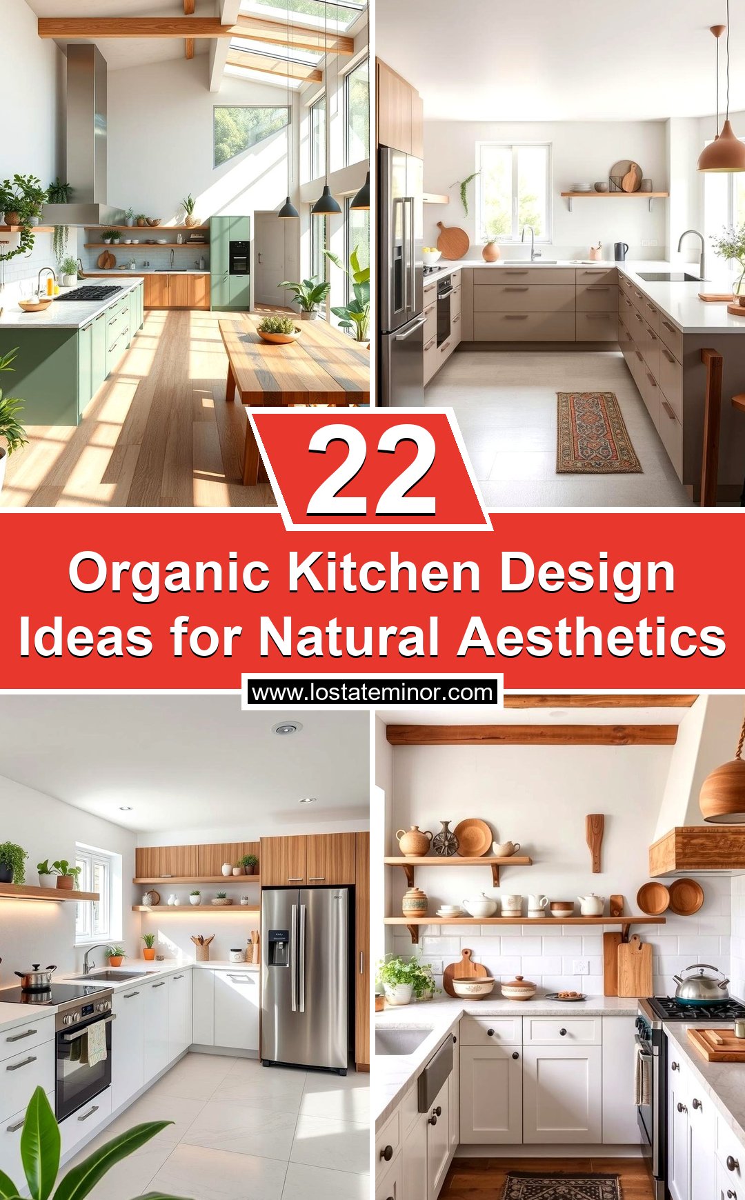 22 Organic Kitchen Design Ideas for Natural Aesthetics - Lost At E Minor