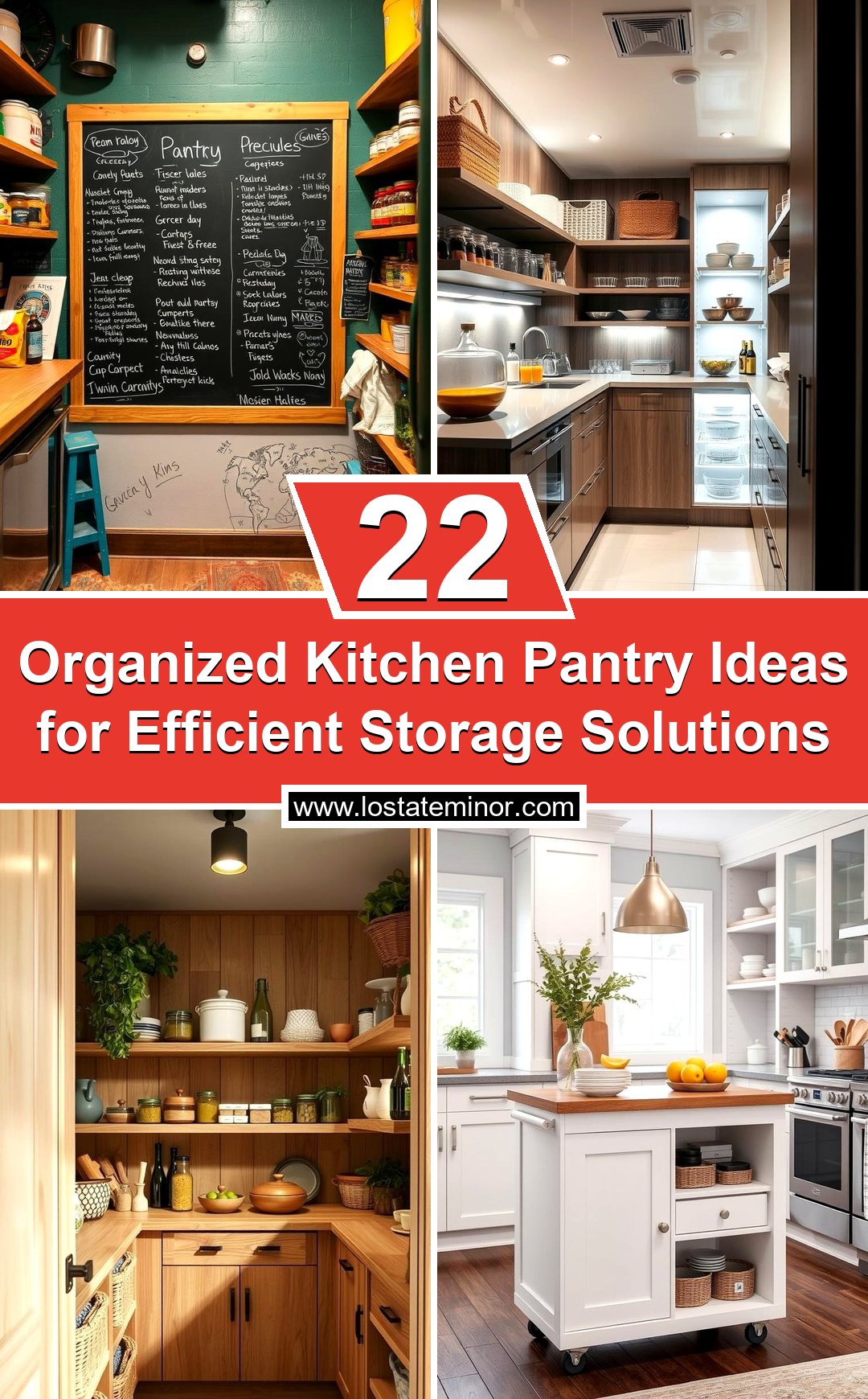 22 Organized Kitchen Pantry Ideas for Efficient Storage Solutions ...