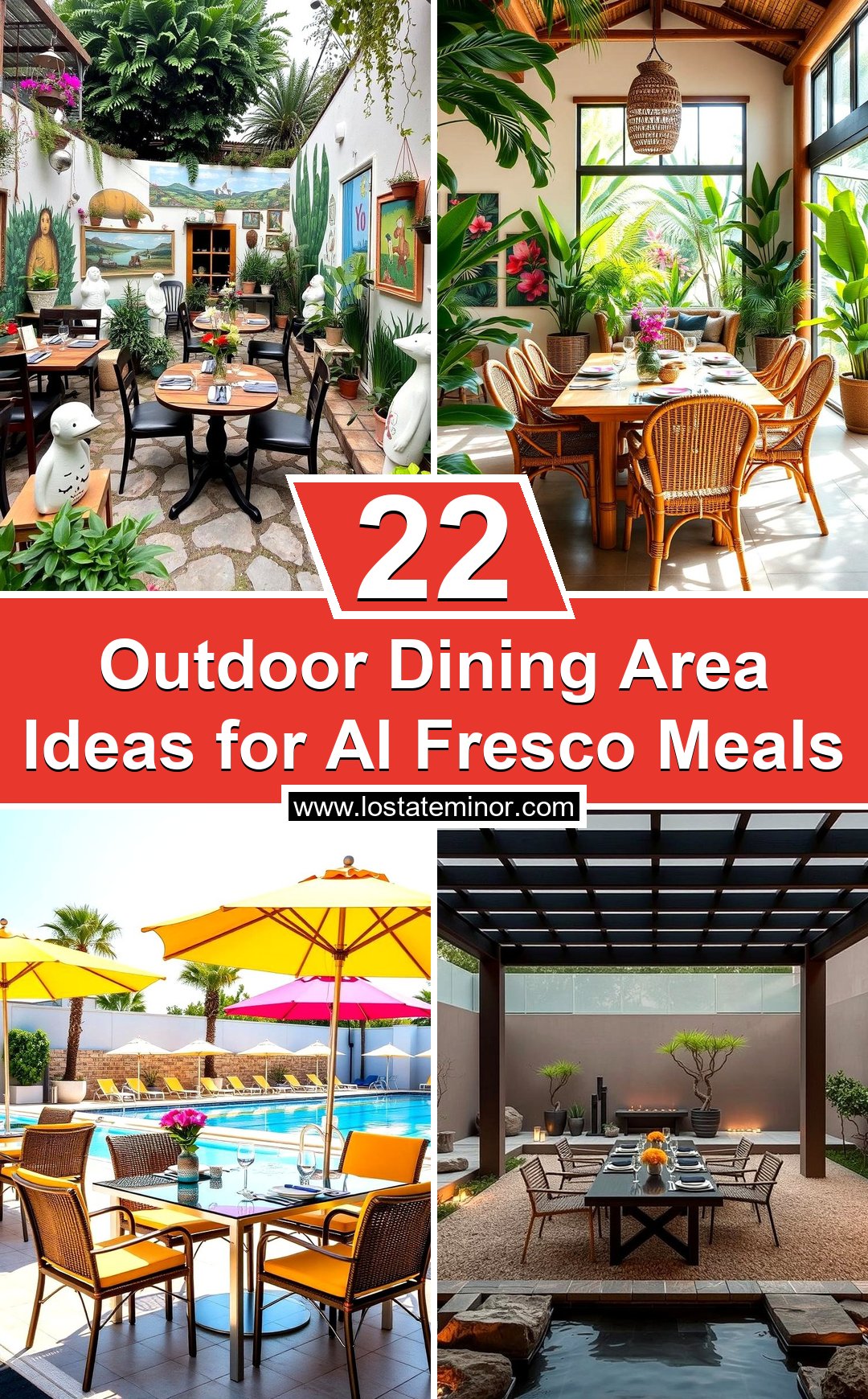 22 Outdoor Dining Area Ideas for Al Fresco Meals - Lost At E Minor