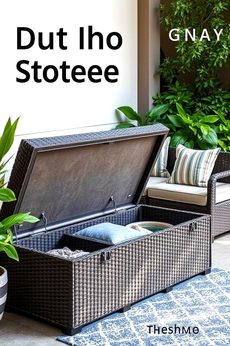 22 Outdoor Toy Storage Ideas for Clutter-Free Play Spaces - Lost At E Minor