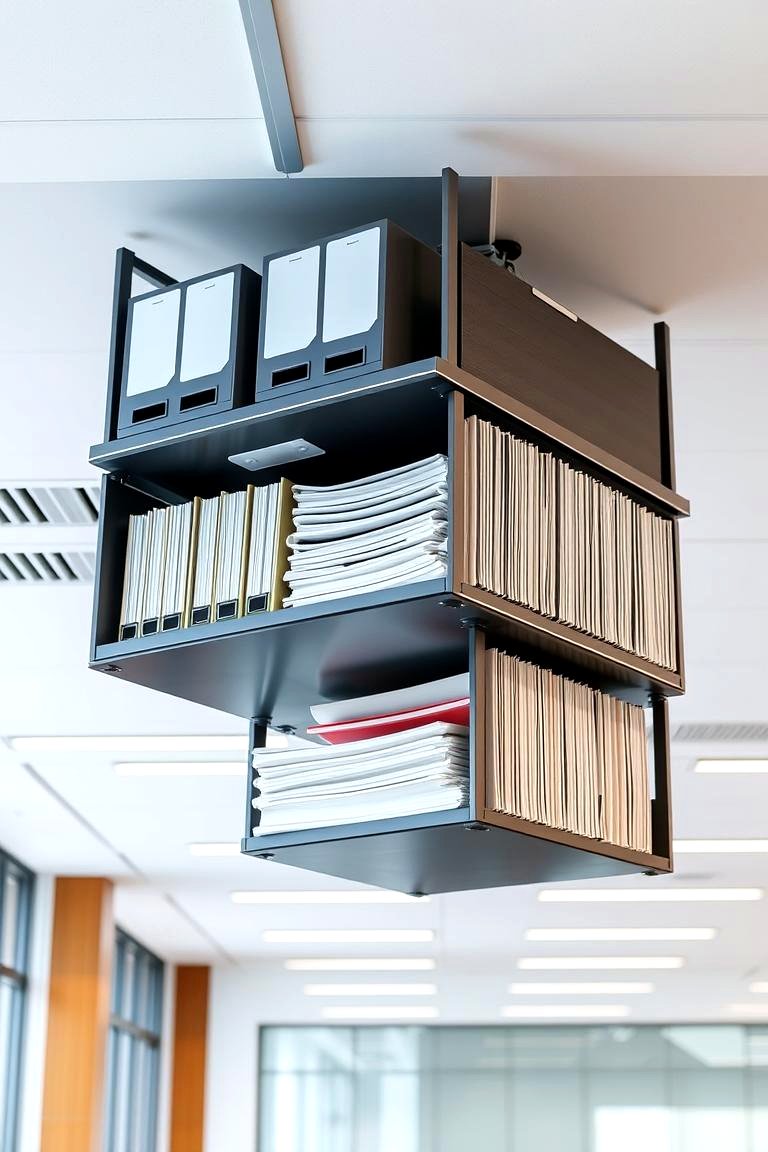 22 Creative Office Storage Ideas for Organized Workspaces - Lost At E Minor