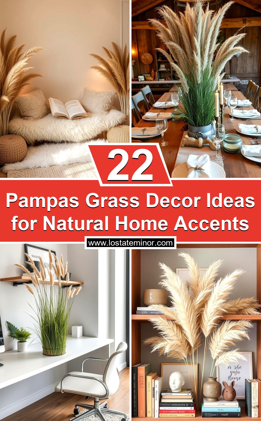22 Pampas Grass Decor Ideas for Natural Home Accents - Lost At E Minor