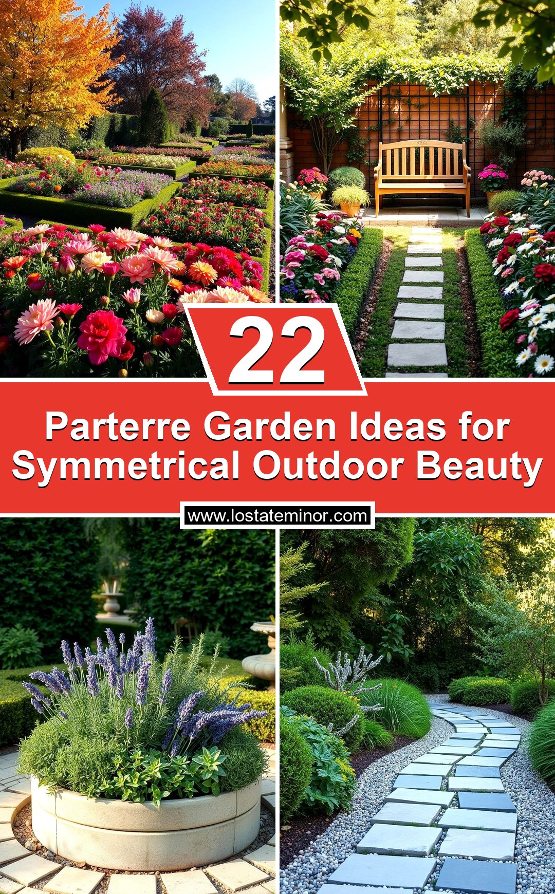 22 Parterre Garden Ideas for Symmetrical Outdoor Beauty - Lost At E Minor