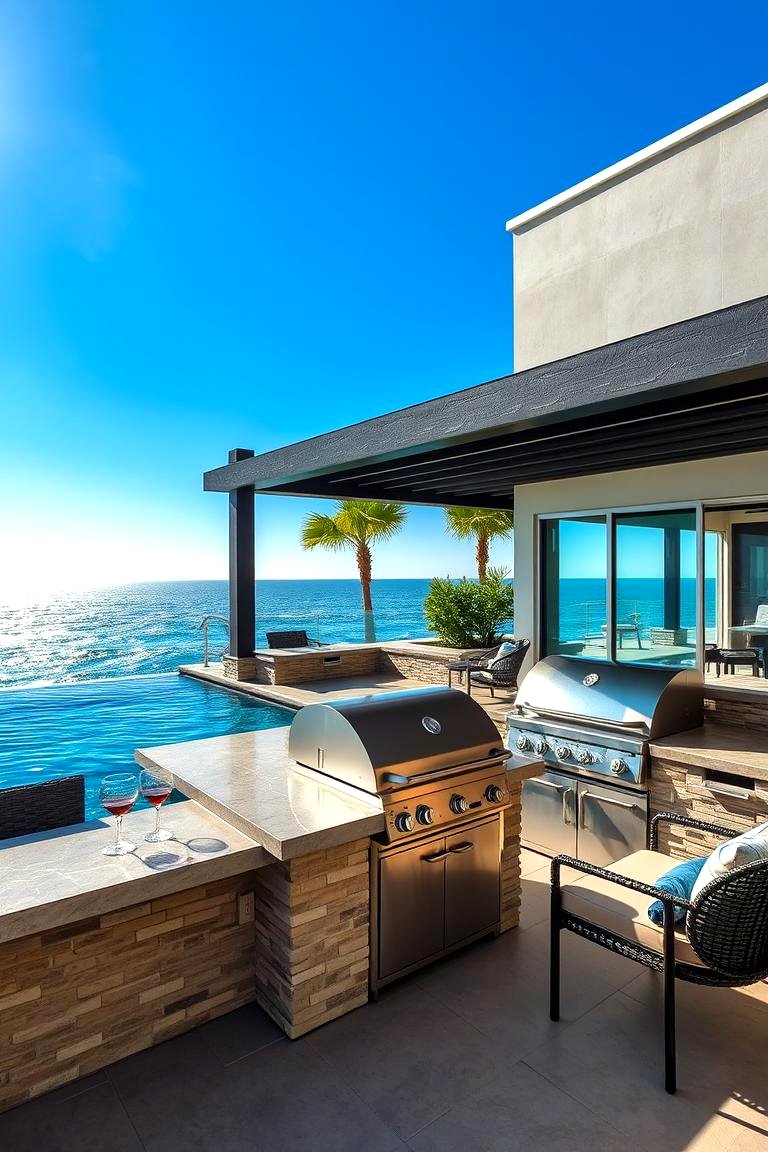 22 BBQ Area Ideas for Ultimate Outdoor Entertaining - Lost At E Minor