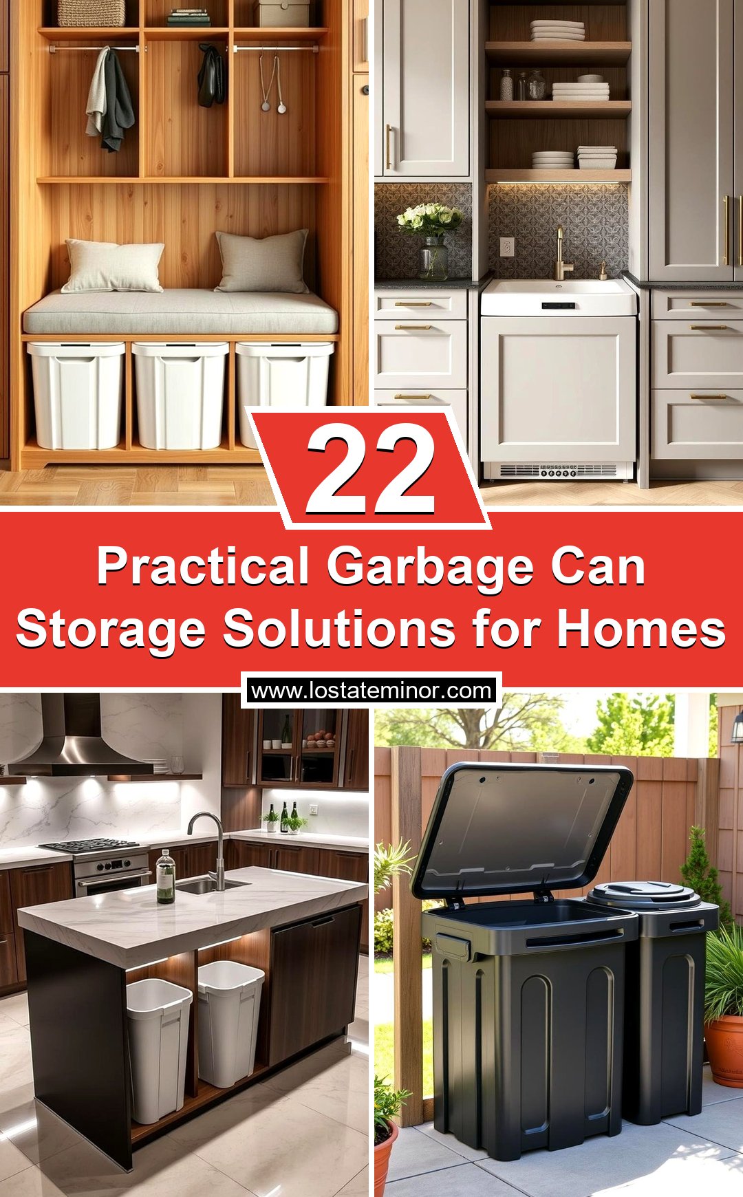 22 Practical Garbage Can Storage Solutions for Homes - Lost At E Minor