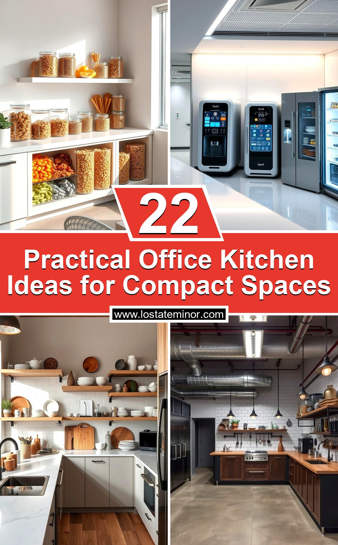 22 Practical Office Kitchen Ideas for Compact Spaces - Lost At E Minor