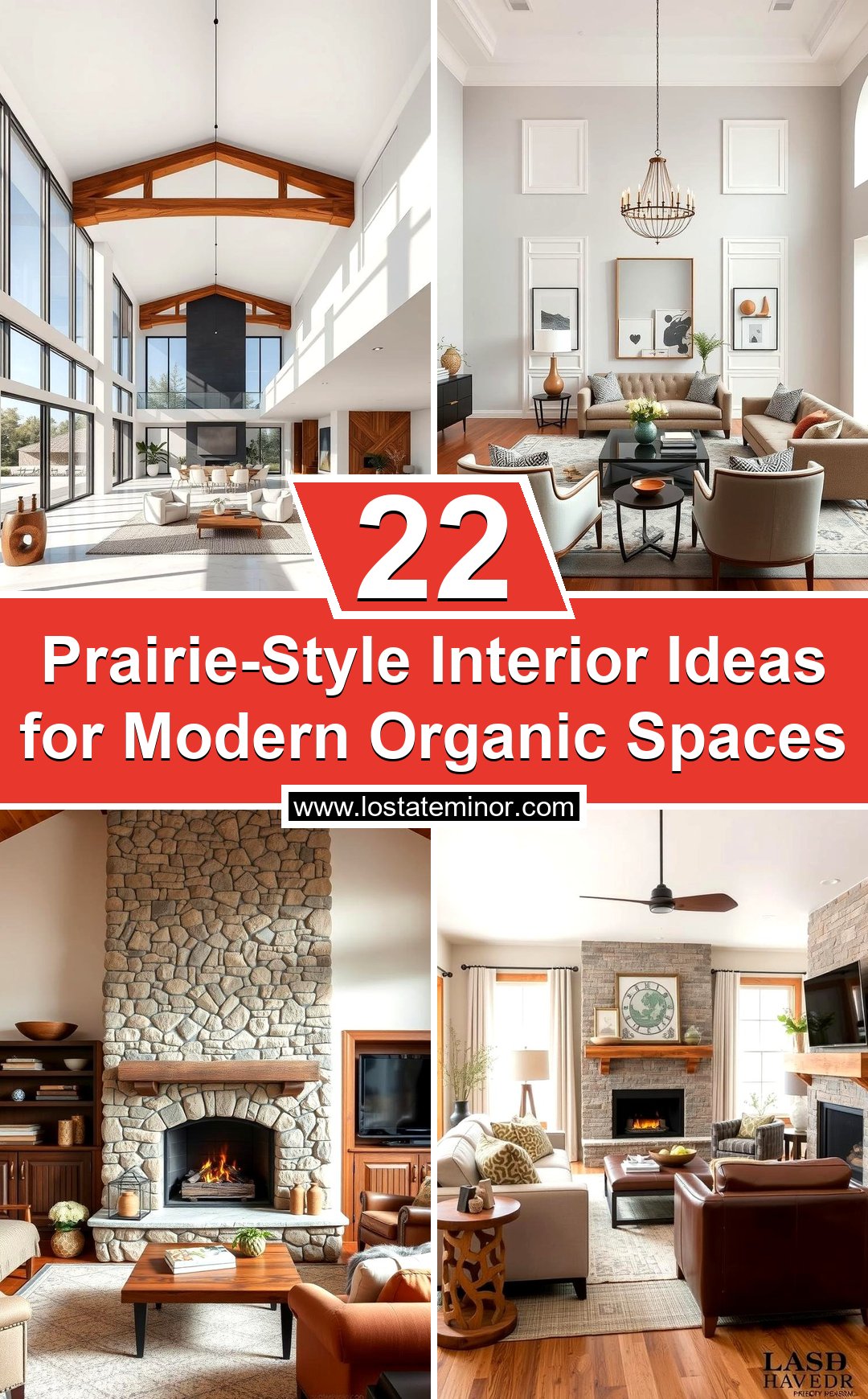22 Prairie-Style Interior Ideas for Modern Organic Spaces - Lost At E Minor