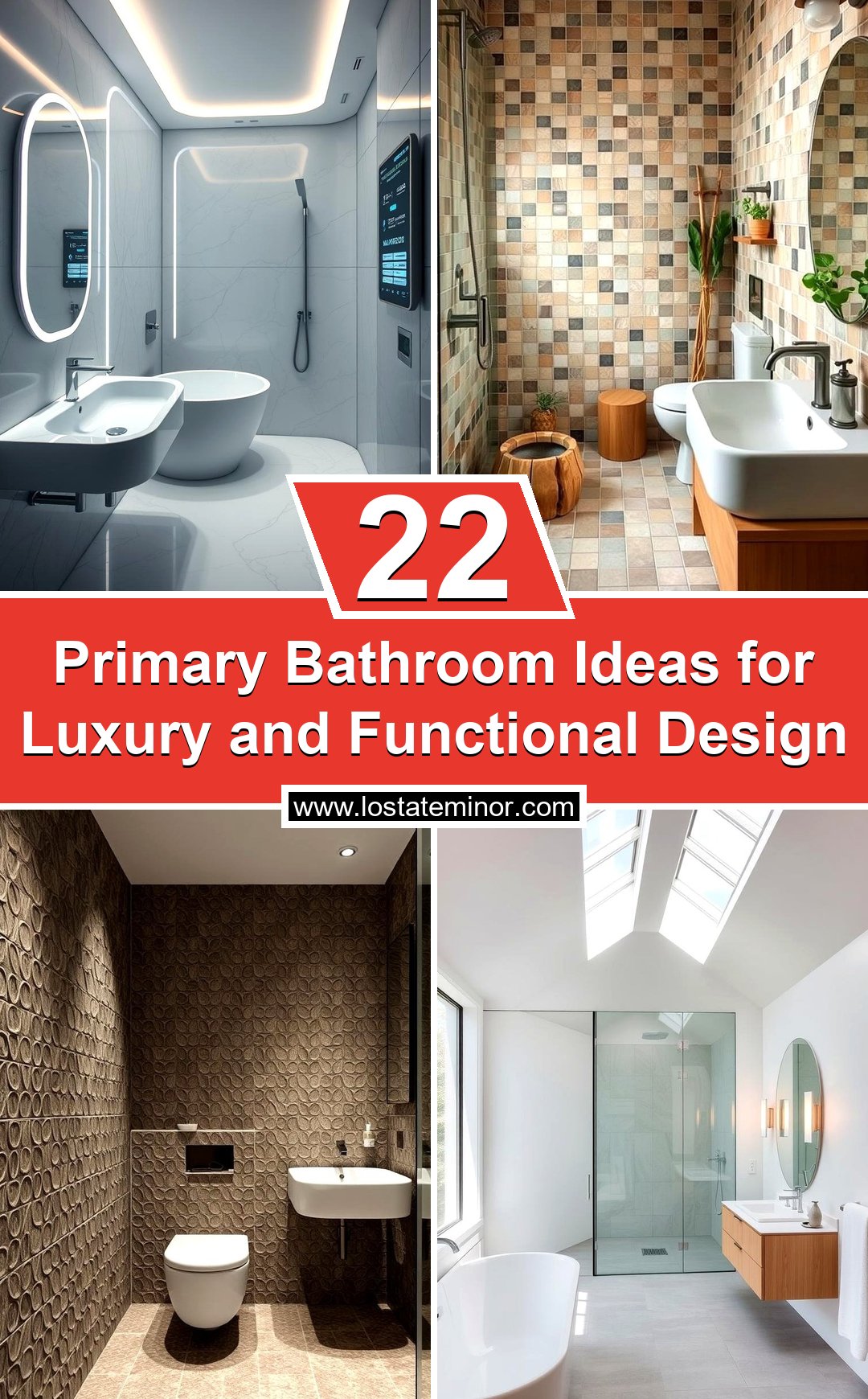 22 Primary Bathroom Ideas for Luxury and Functional Design - Lost At E ...