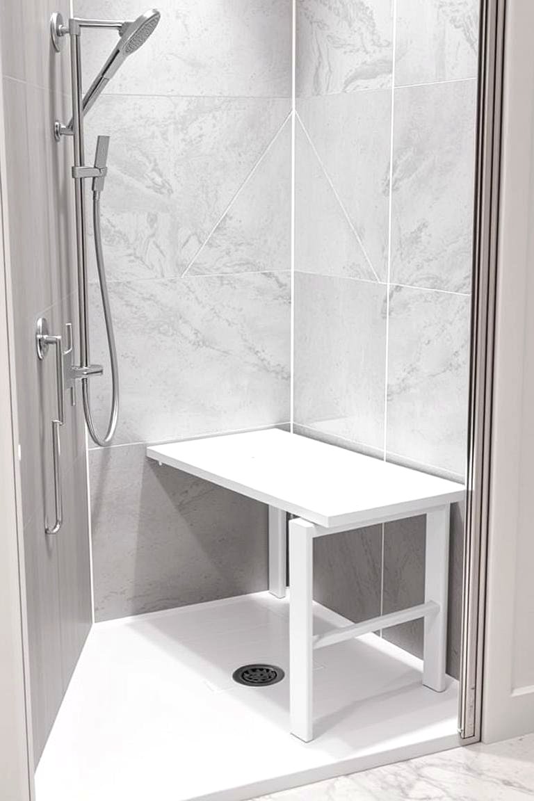 22 Shower Bench Ideas for Comfortable Bathing Spaces - Lost At E Minor