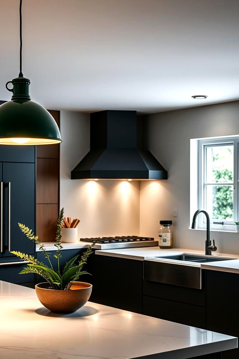 22 Dark Green Kitchen Ideas for a Bold Culinary Space - Lost At E Minor