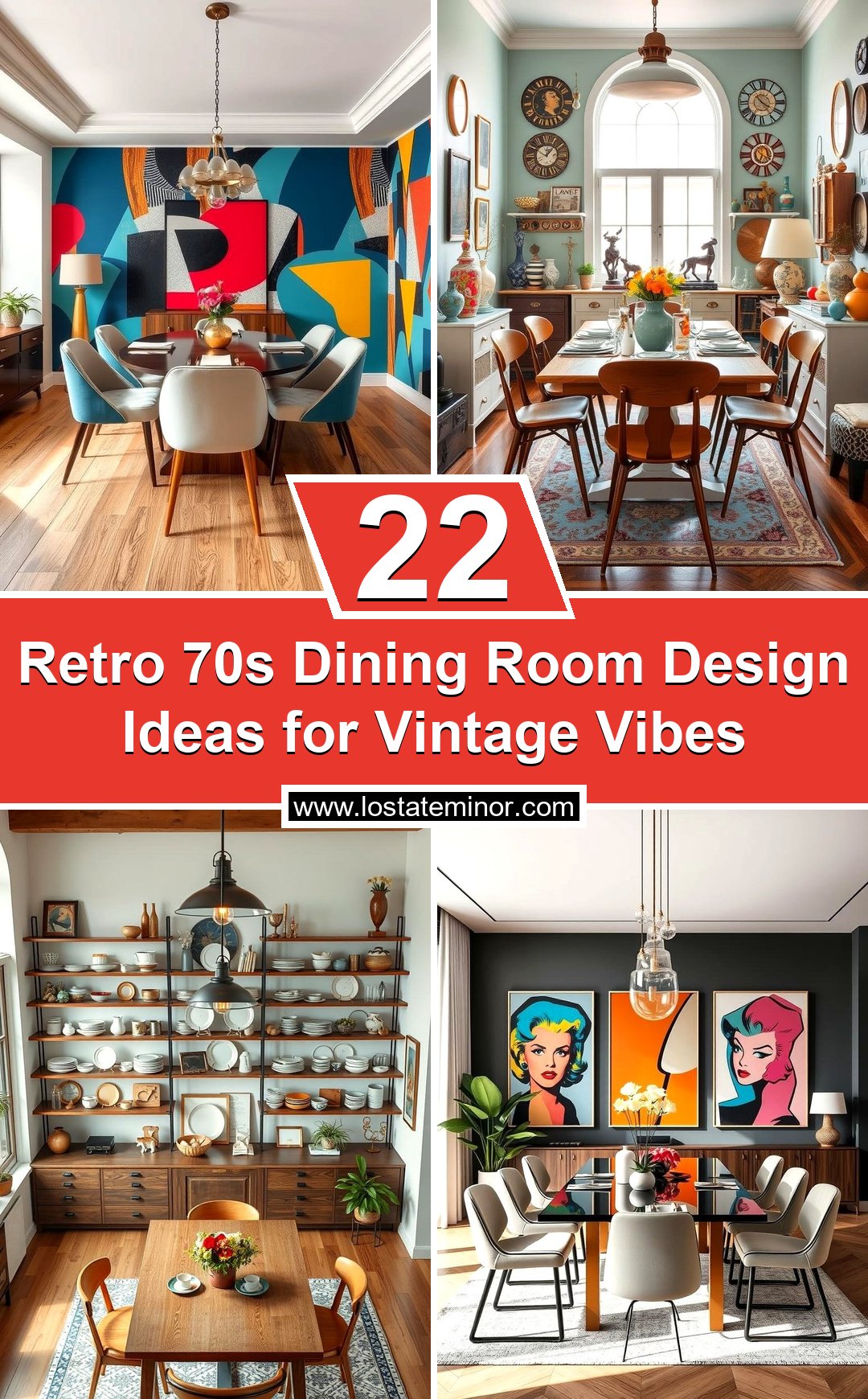 22 Retro 70s Dining Room Design Ideas for Vintage Vibes - Lost At E Minor