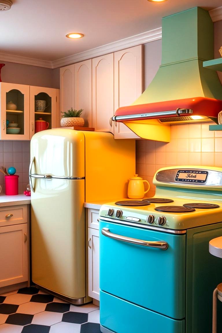 22 Vibrant 1980s Kitchen Ideas for Retro Renovations - Lost At E Minor