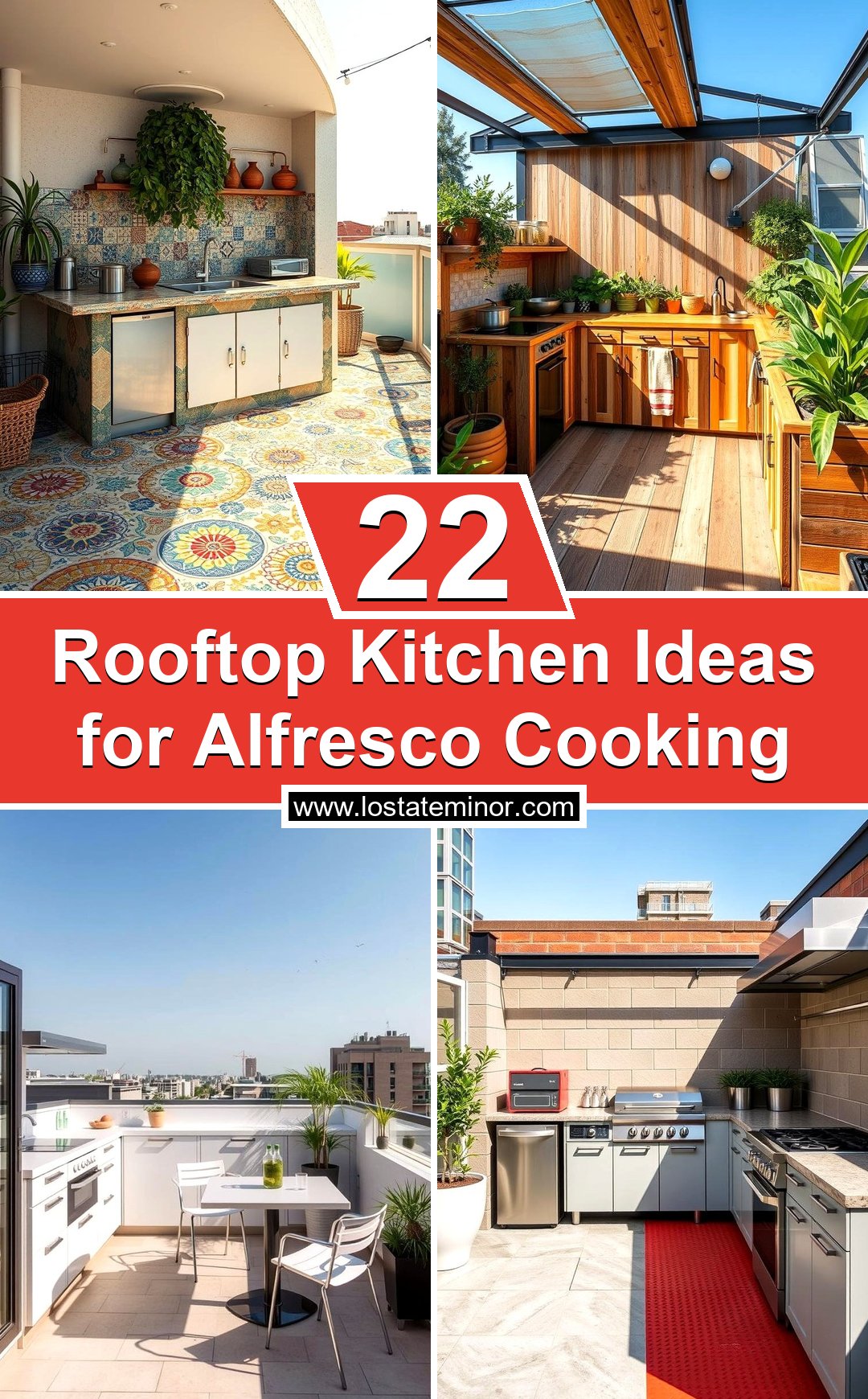 22 Rooftop Kitchen Ideas for Alfresco Cooking - Lost At E Minor