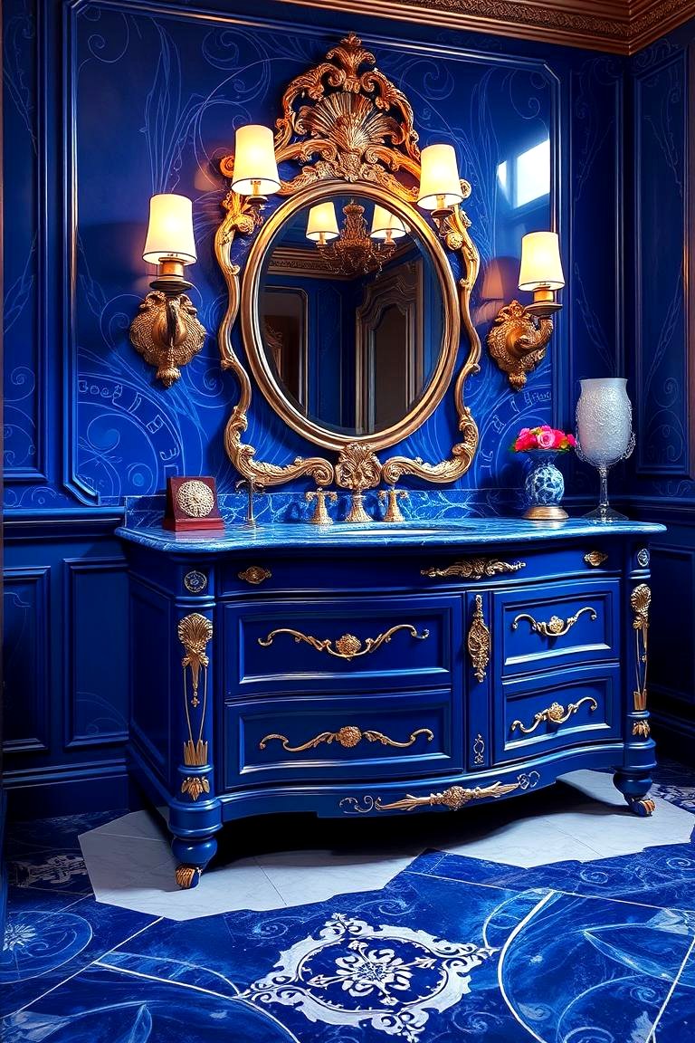 22 Blue Bathroom Vanity Designs for Bold Functional Style - Lost At E Minor
